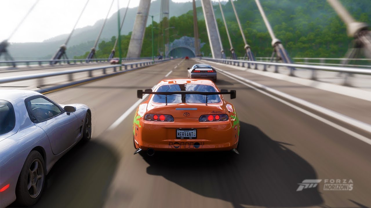 MANUEL VİTES SUPRA İLE EN UZUN YARIŞI YAPTIM ! Forza Horizon 5 Goliath ...