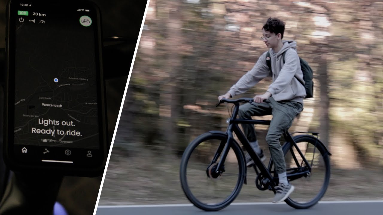 Die Moofer App in Detail | Illegalles Tunen ? | VanMoof S3 E Bike Tour - YouTube
