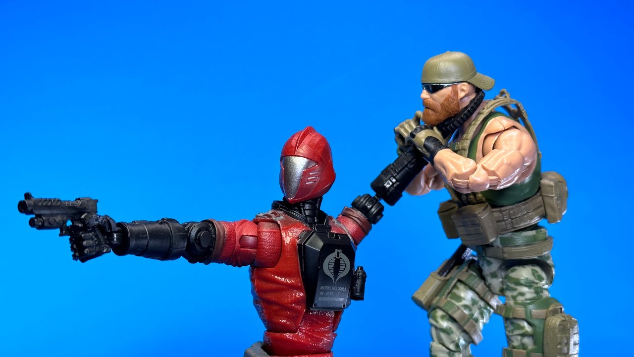 Reseña Crimson BAT GIJOE Classified Series Hasbro en español castellano ...