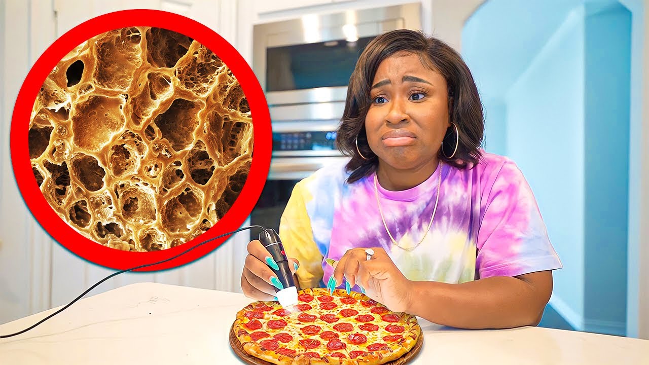 WHAT YOUR FOOD LOOKS LIKE UNDER MICROSCOPE! PART 2 - YouTube