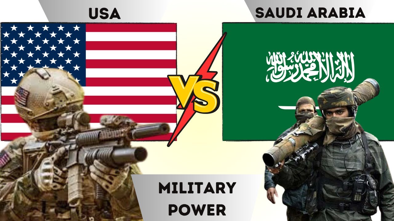 Saudi Arabia VS United States military Power comparison | America vs ...