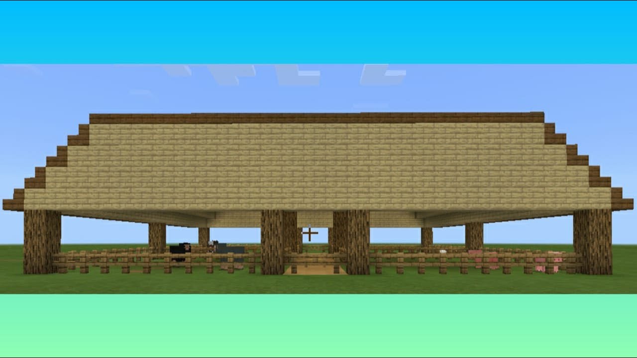 MINECRAFT TUTORIAL - CELEIRO RAPIDO E FÁCIL DE FAZER - YouTube