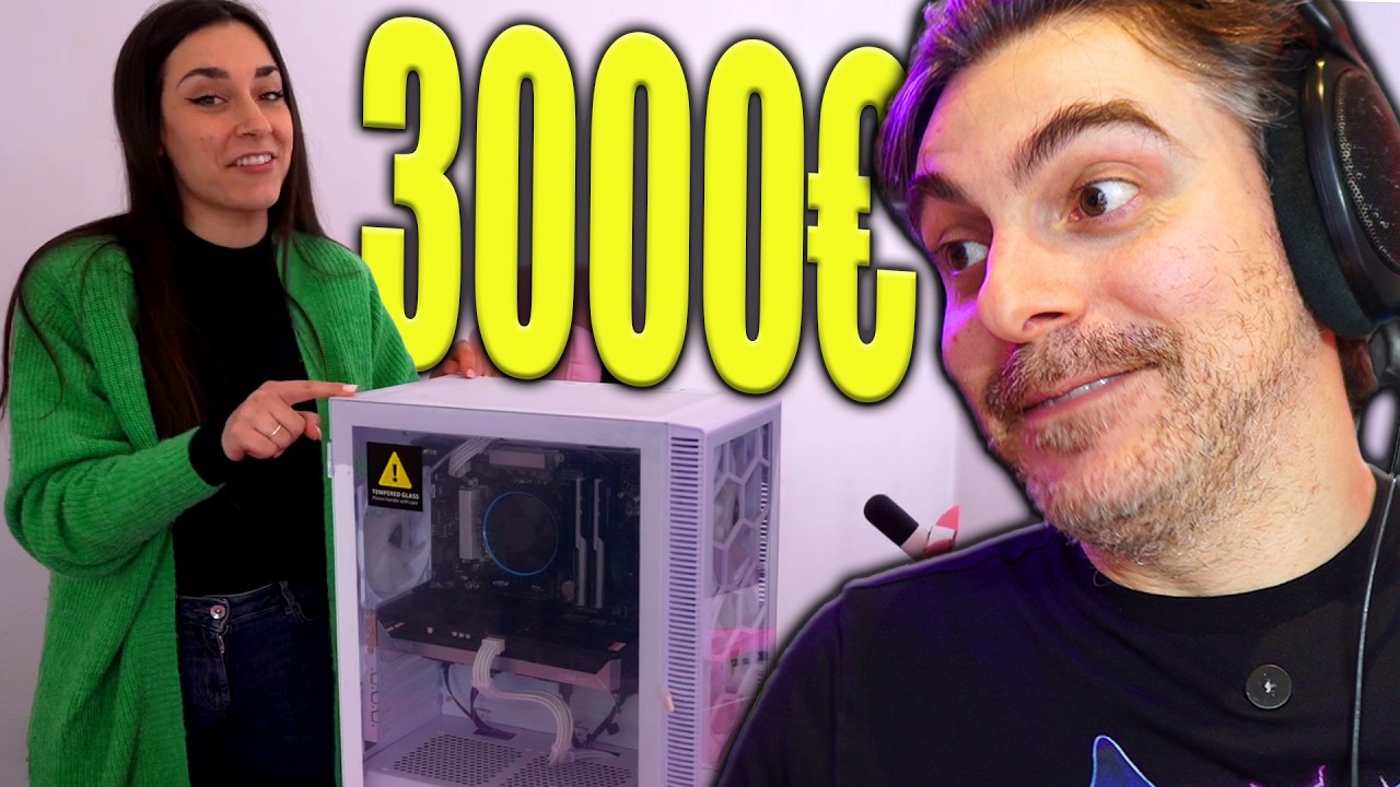 HANNO REGALATO 3000 EURO DI POSTAZIONE PC AD UNA TIKTOKER FAMOSA ...