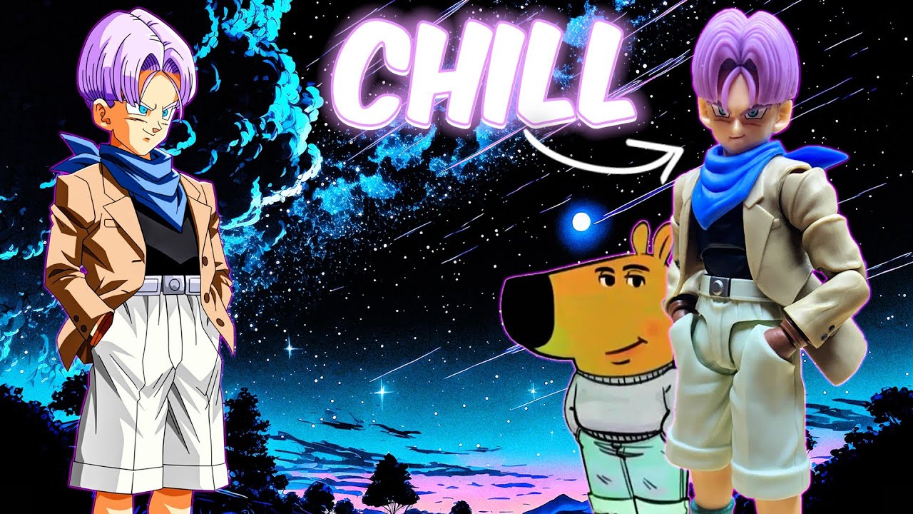 The NEW Dragon Ball GT Trunks is just a CHILL Figure - YouTube