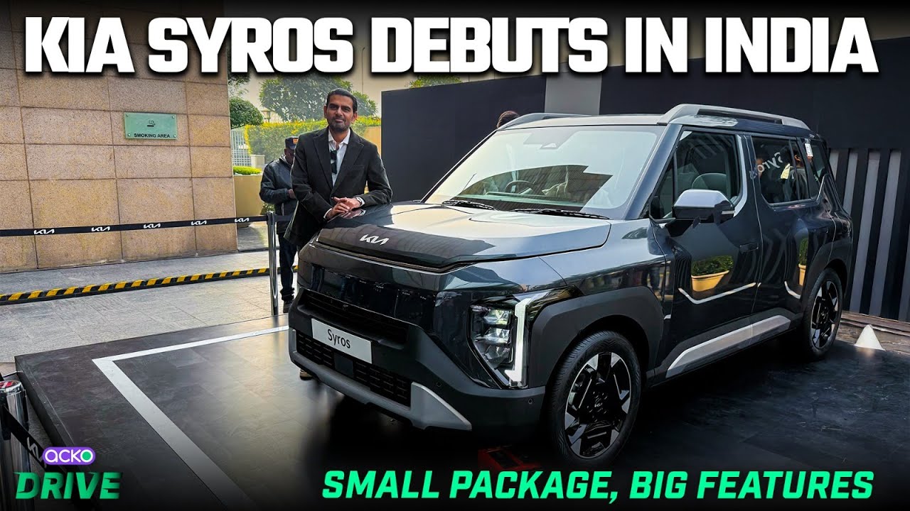 Kia Syros Subcompact SUV First Look | 4K - YouTube