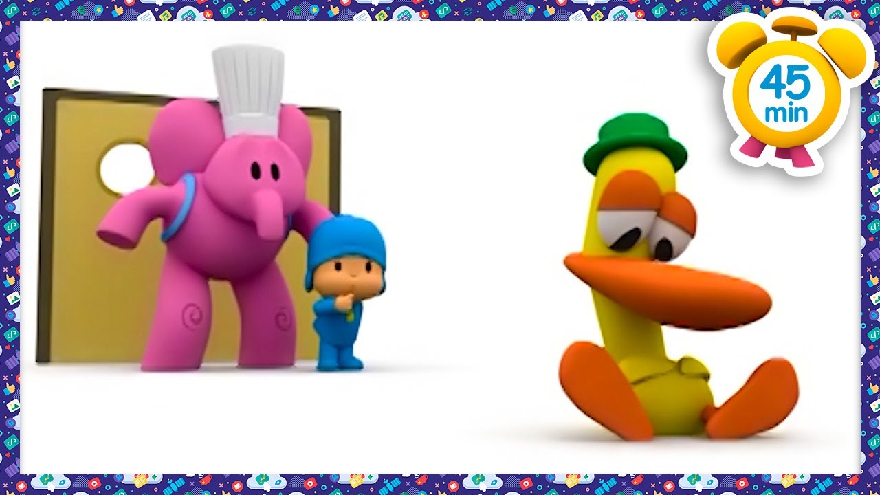 Pocoyo 🍽️ قناة العربية - القناة الرسمية - المطعم الخيالي [45 دقيقة ...
