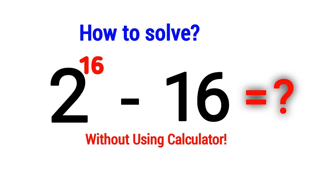 A Nice Exponential Problem Calculator Not Allowed YouTube a-nice-exponential-problem-calculator-not-allowed-youtube