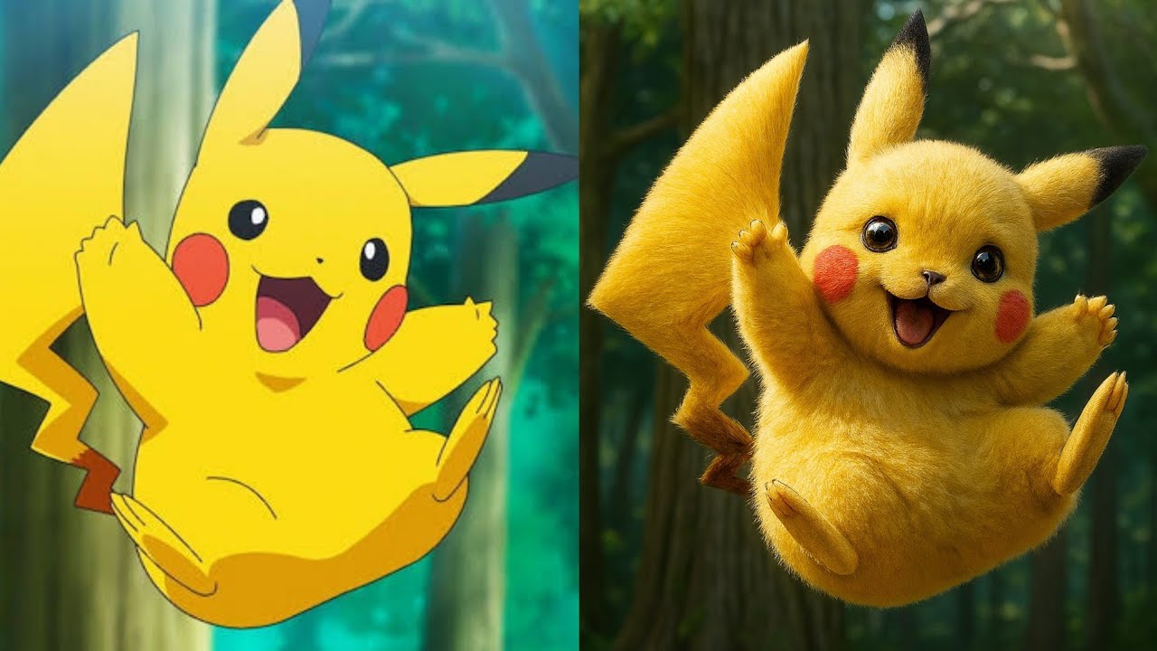 Pokemon in Real Life | Part-1 | AI Transformation - YouTube