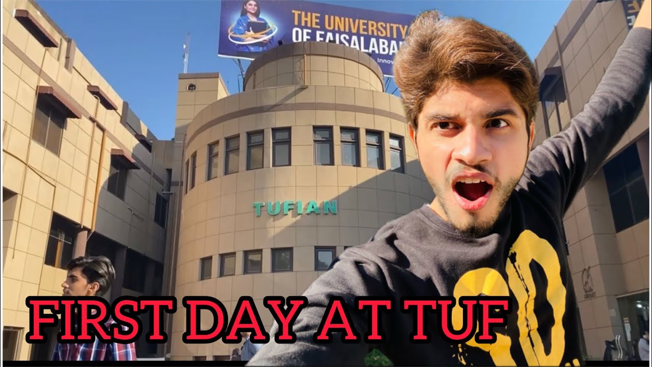 FIRST DAY AT UNIVERSITY/ UNIVERSITY OF FAISALABAD (TUF) - YouTube