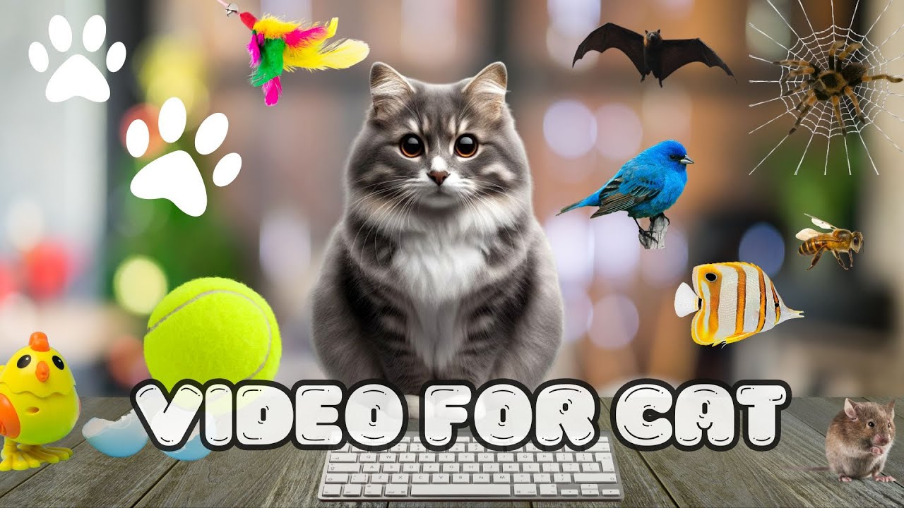 CAT GAMES 📺 Interactive Games for Cats 😺🐾🐭🙀🦎 | CAT TV - YouTube