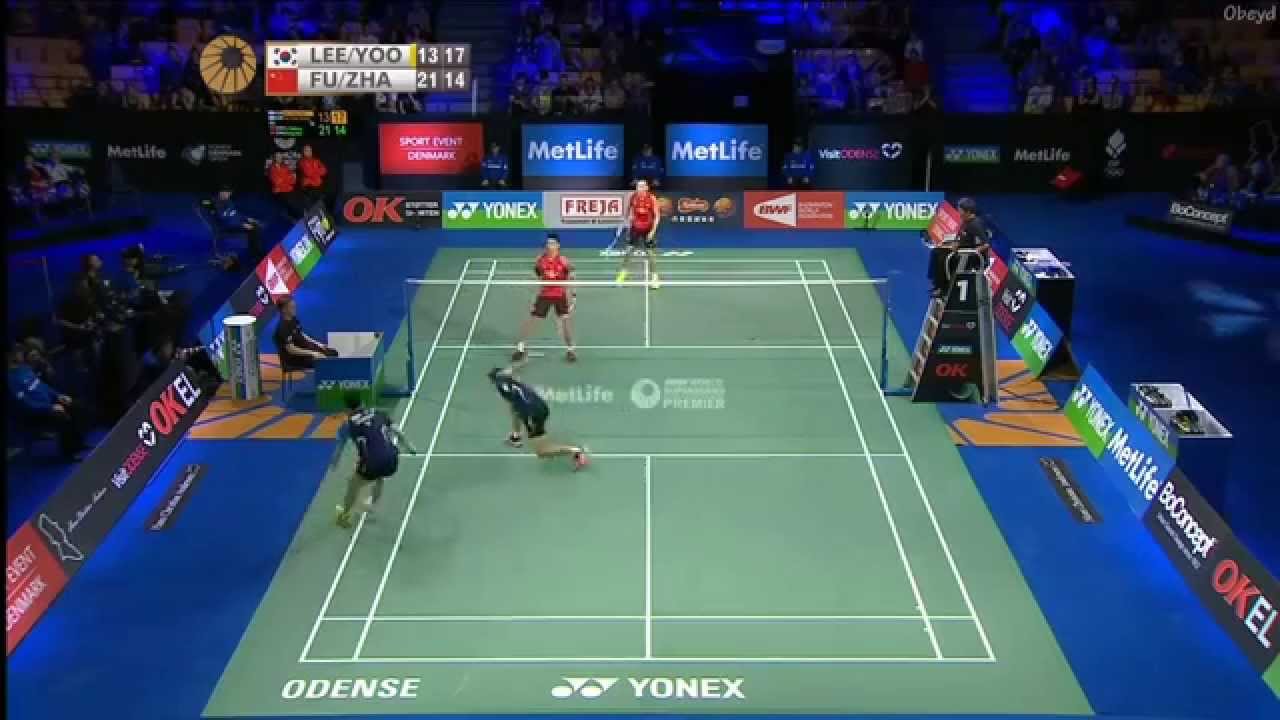 Awesome Badminton Rallies and Smashes - YouTube