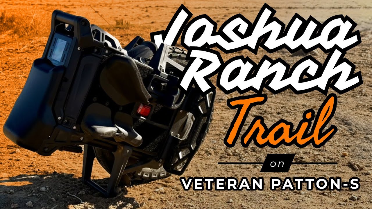 Joshua Ranch Trail on Veteran Patton-S - YouTube