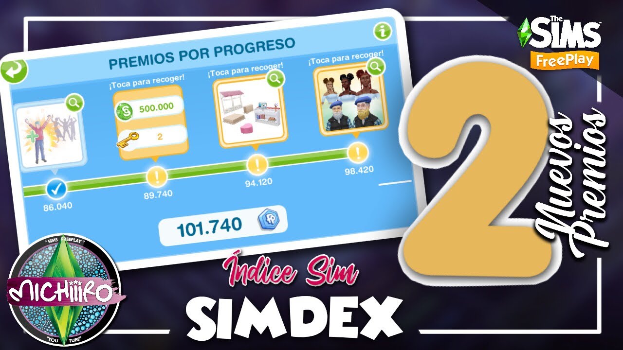 2 Nuevos Premios en el Simdex [Indice Sim] + Saluditos 🧸🌸 Sims Freeplay ...