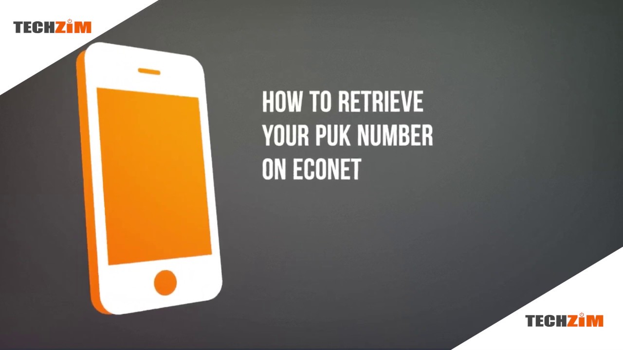 How to unlock blocked Econet SIM card - YouTube