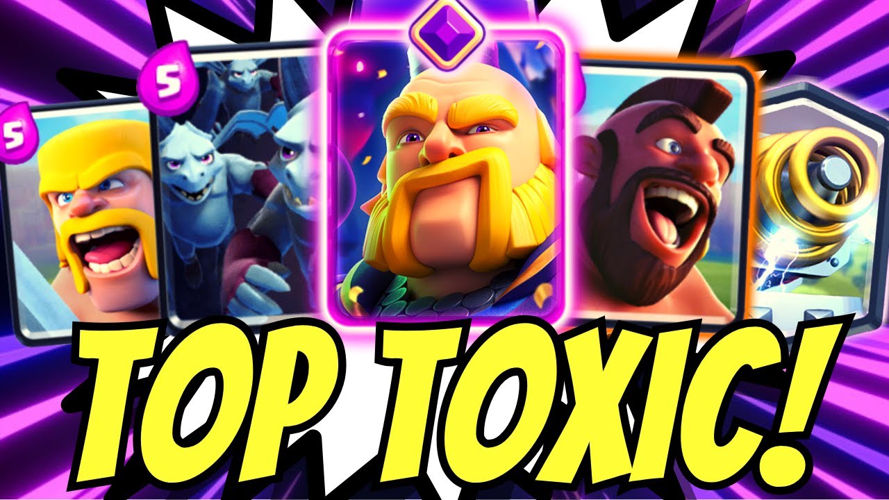 EXTRA TOSSIC DECK!!! INSANE DECK!!! [clash royale ita] - YouTube