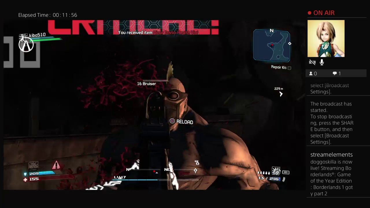 Borderlands 1 goty part 2 we punch people so hard they light on fire or ...
