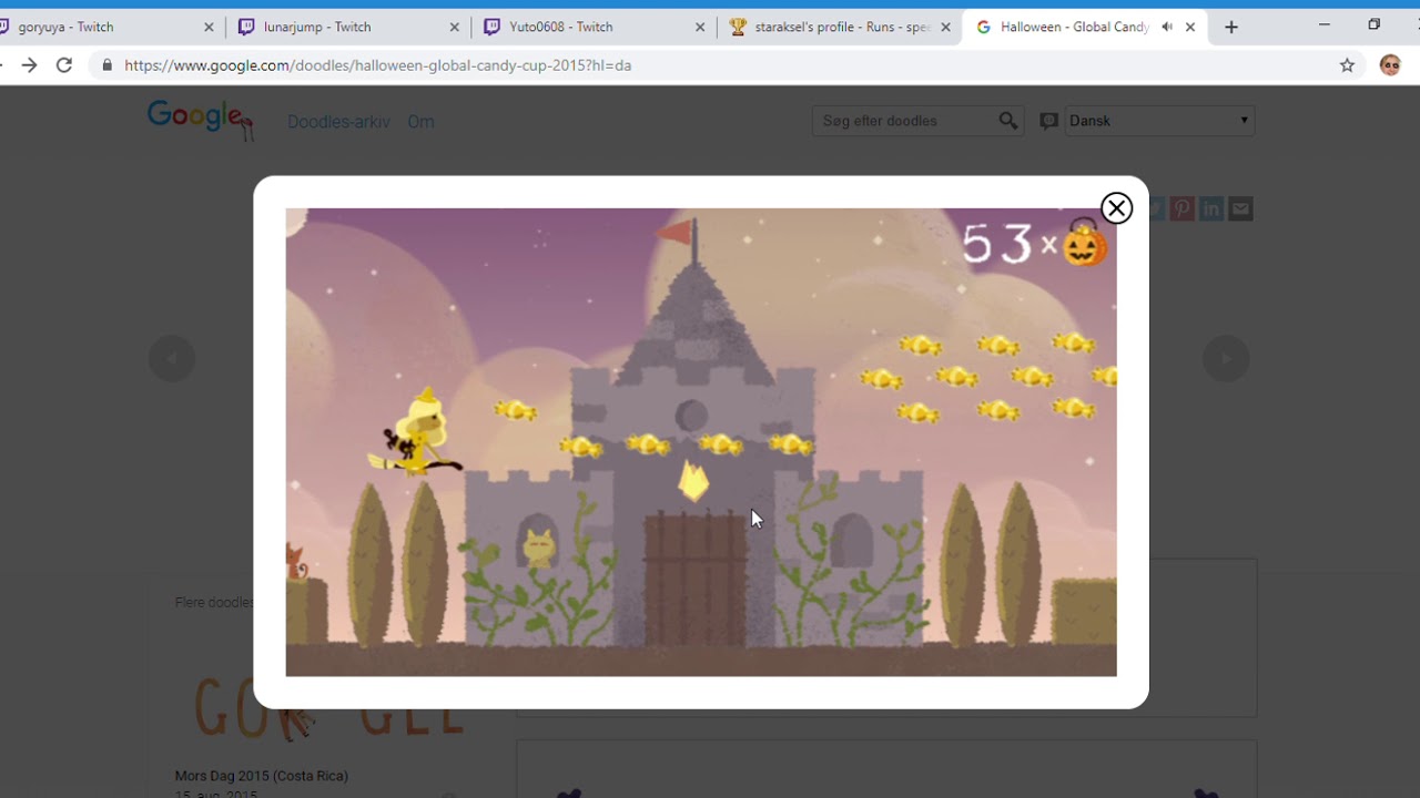 Halloween Global Candy Cup 2015 491 highscore - YouTube