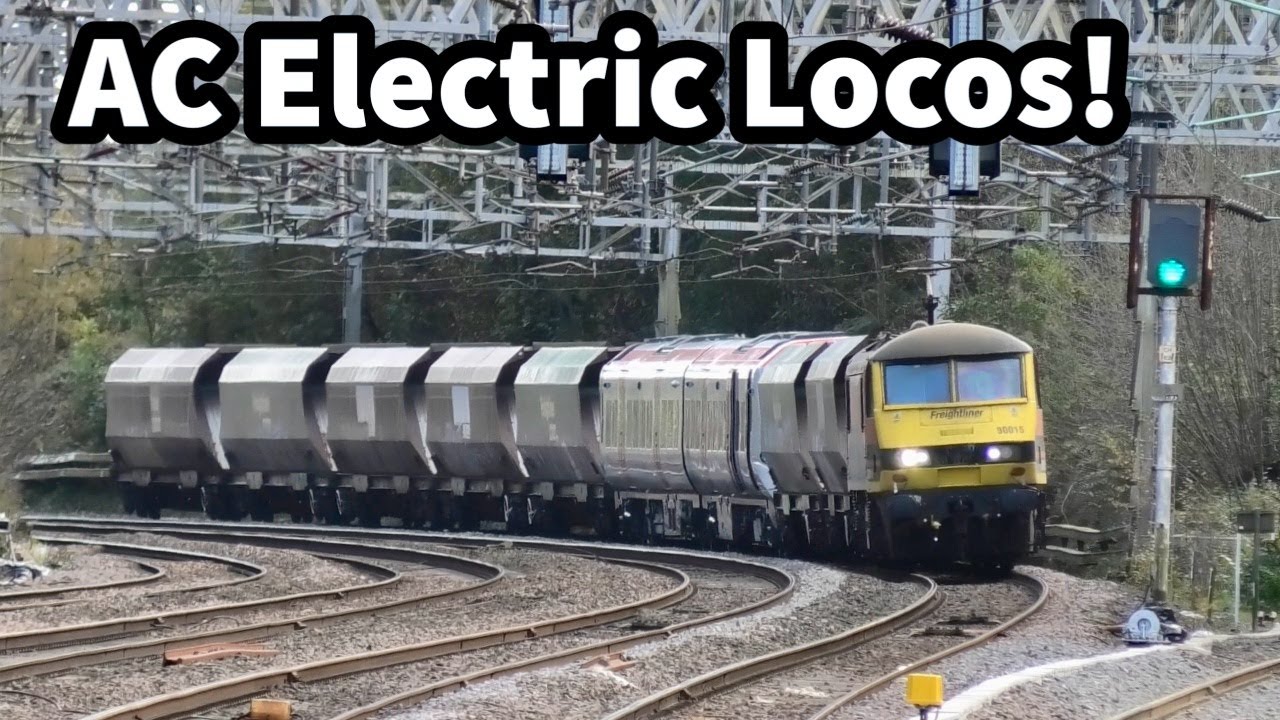 AC Electric LOCOS..! Classes 86, 88, 90, 91 and 92..! - YouTube