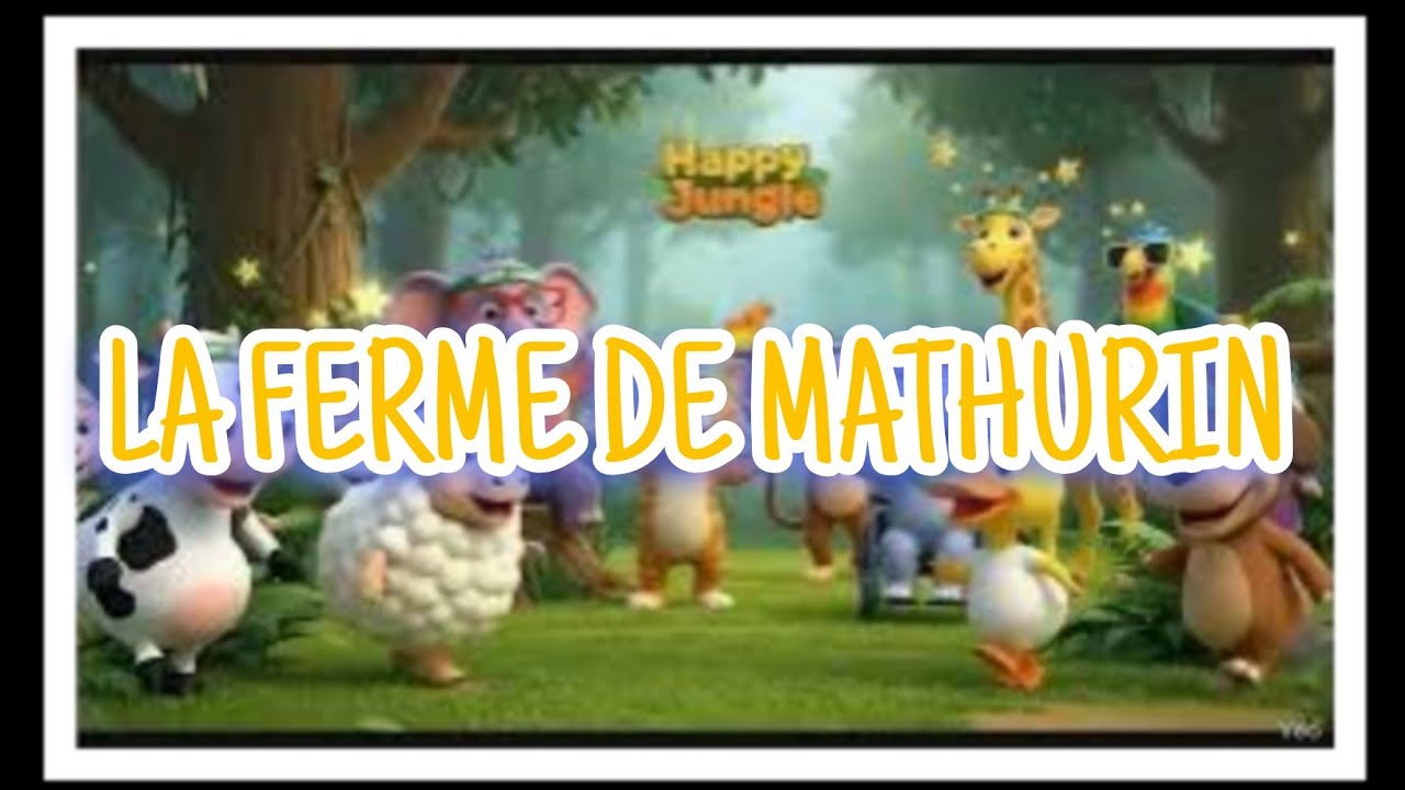 La Ferme de Mathurin | Comptine Populaire Française pour Enfants et ...