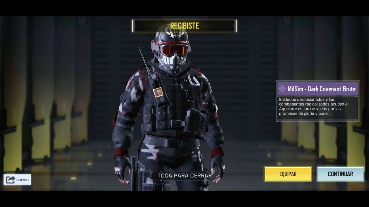 MilSim - Dark Covenant Brute | Call of Duty Mobile - YouTube