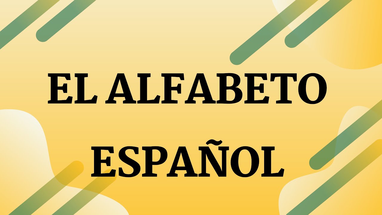 İspan Dili. Dərs 1. Əlifba - YouTube