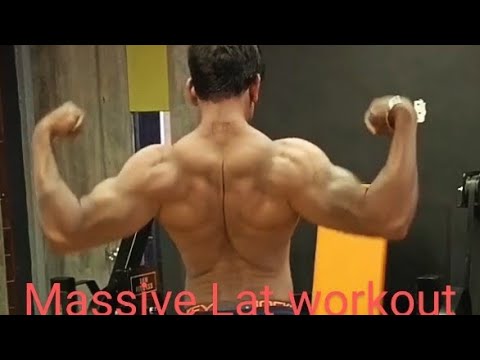 Massive Lat workout and Posing Practice 🔥🔥🔥 - YouTube
