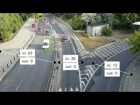 Vehicle / Object Detection, Tracking and Counting with YOLOv8, OpenCV, ByteTrack and Supervision ...