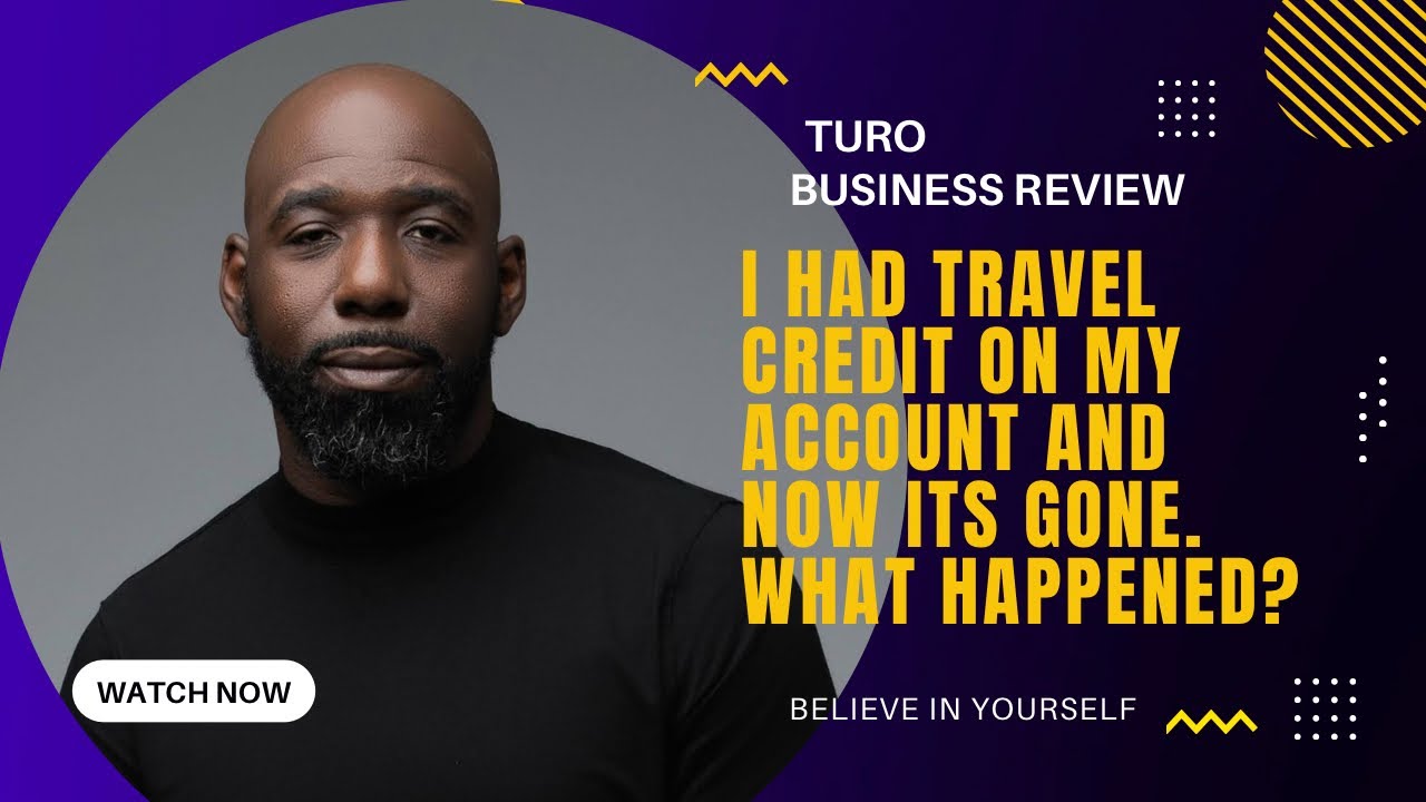 TURO BUSINESS REVIEW! I Had Travel Credit On My Account And Now It’s ...