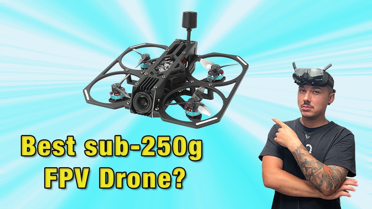 The best sub-250g FPV drone? YMZFPV Starship X1 Review - YouTube