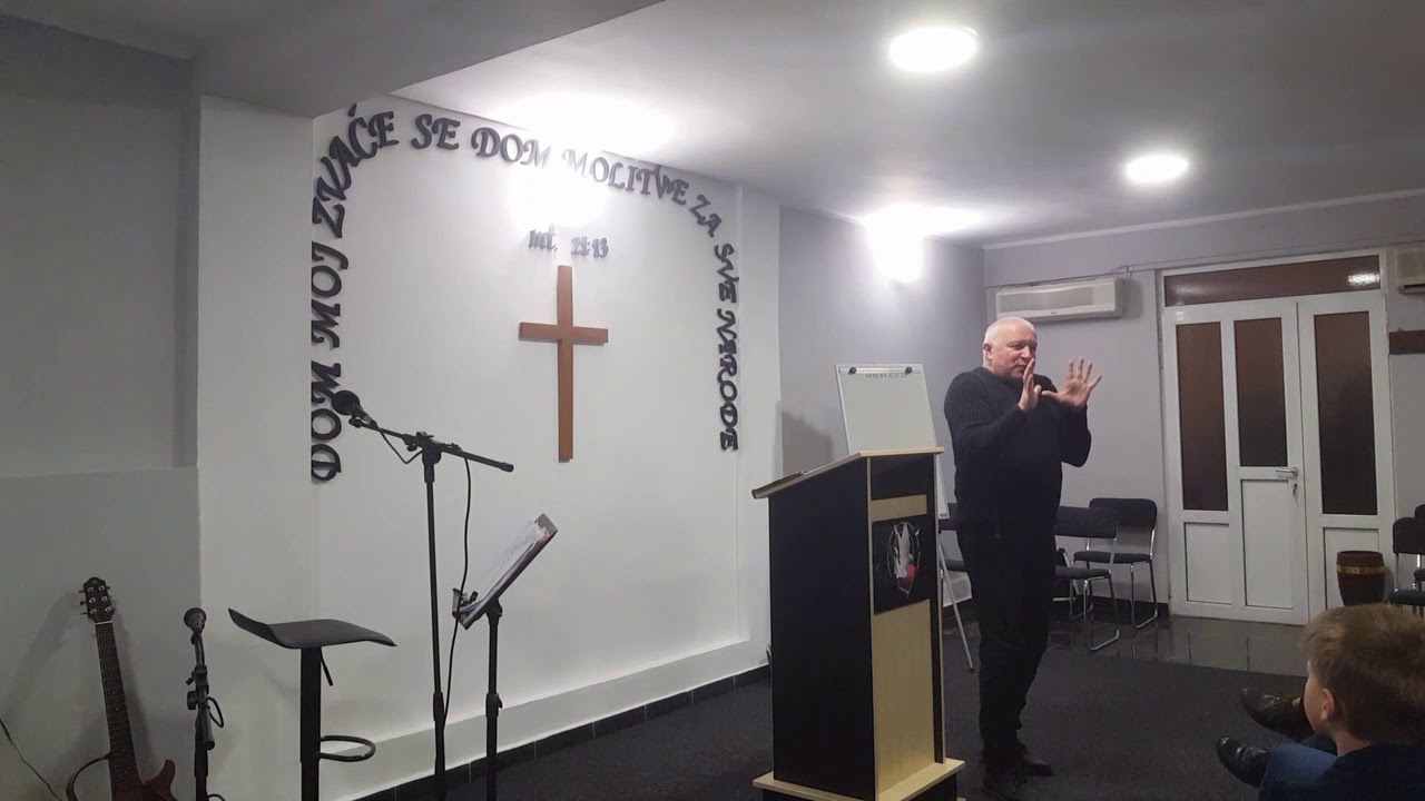 Jovica Bacvanski 12 01 2020 Prorok Isaija 1 Deo - YouTube