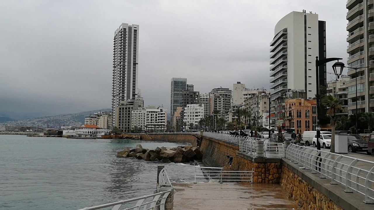 Beirut Ain El Mreisseh El Manara - Beirut Lighthouse - AUB area ...