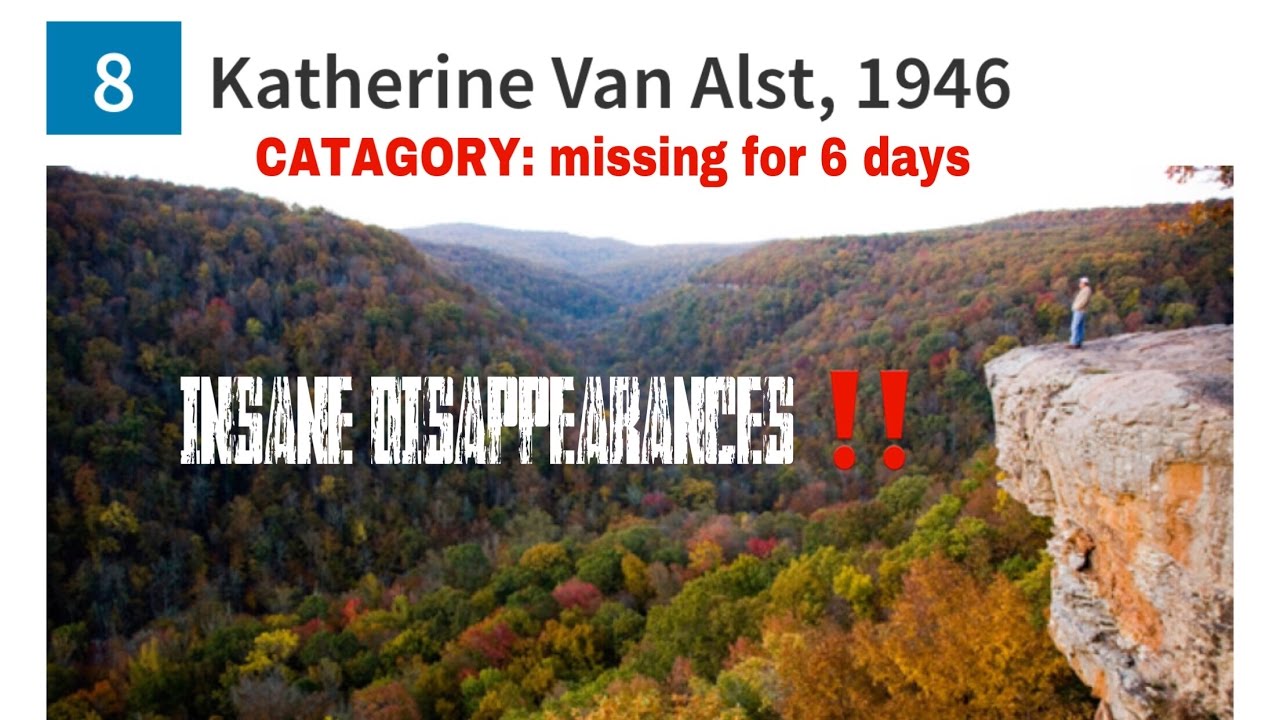 INSANE DISAPPEARANCES ‼️ Katherine Van Alst, 1946 - YouTube