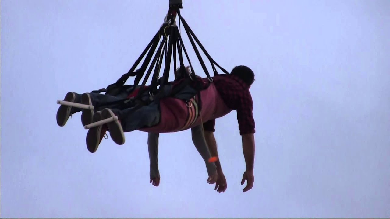 Fun Spot Orlando Sky Coaster - YouTube