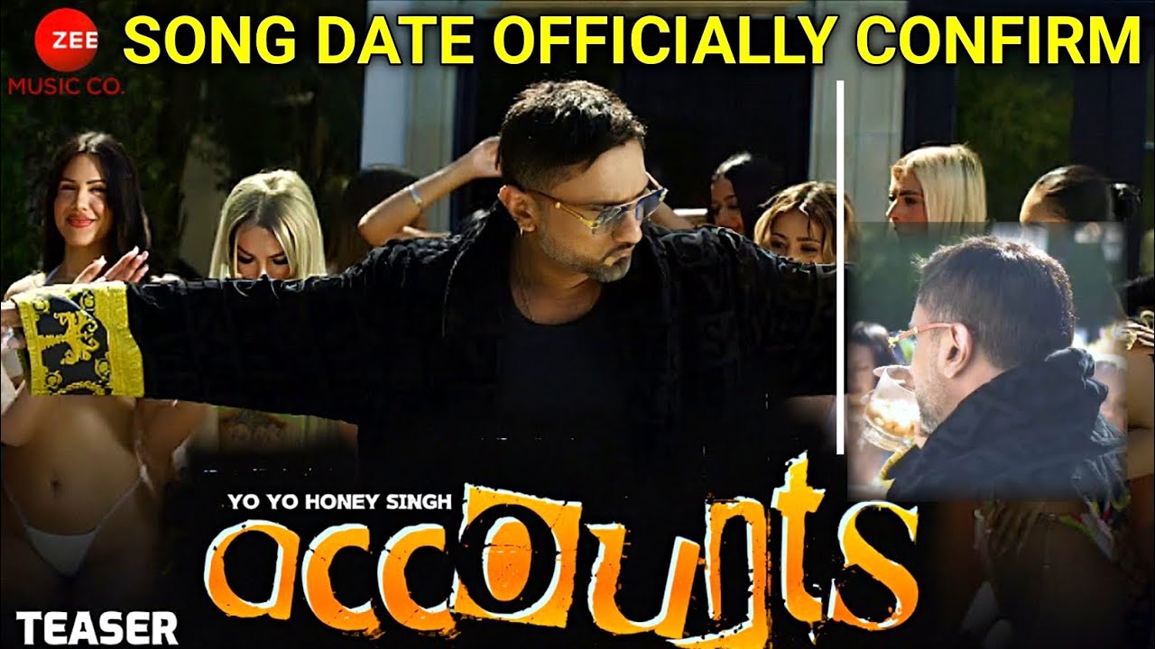 HONEY SINGH -ACCOUNTS SONG TEASER😮|YO YO HONEY SINGH NIJJAR🔥| HONEY ...