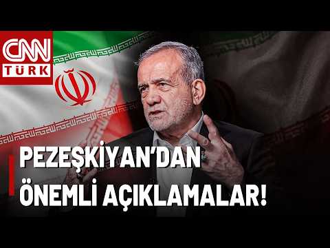 Pezeşkiyan Neden Hedefte? İran Liderinden Son Dakika Açıklamaları CNN TÜRK'te!
