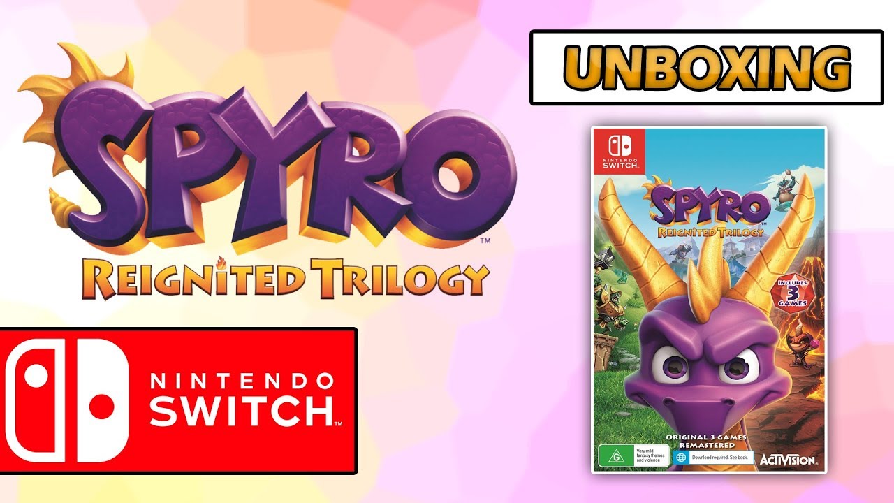Spyro Reignited Trilogy - Nintendo Switch UNBOXING - YouTube