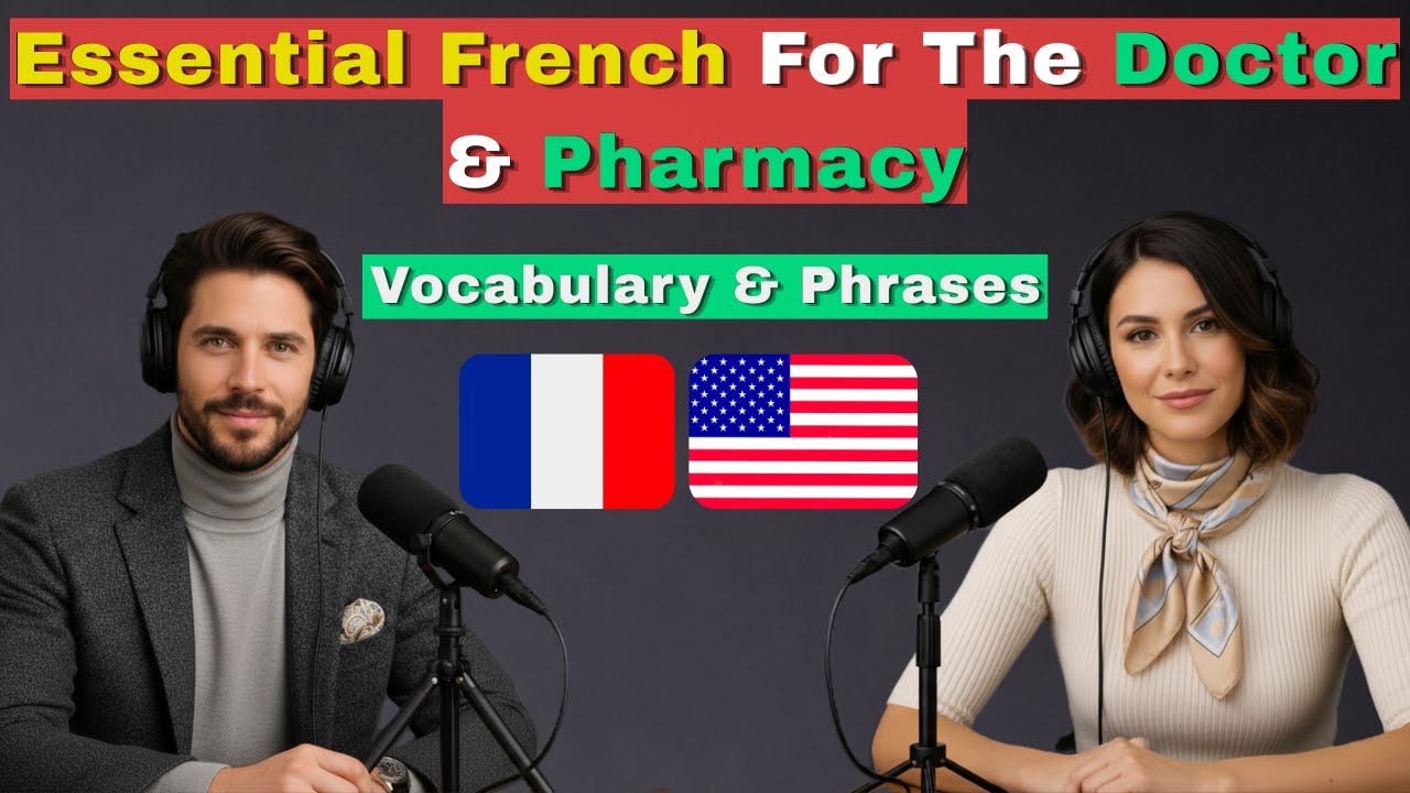 Learn Essential French for the Doctor & Pharmacy | Medical Vocabulary ...