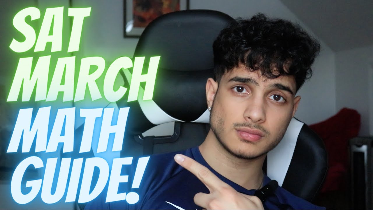 SAT MARCH MATH PREP GUIDE! LAST MINUTE SAT PREP! - YouTube