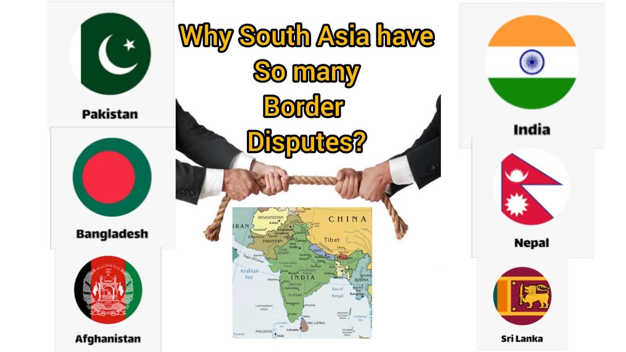 Why south Asia have so many border disputes? - YouTube
