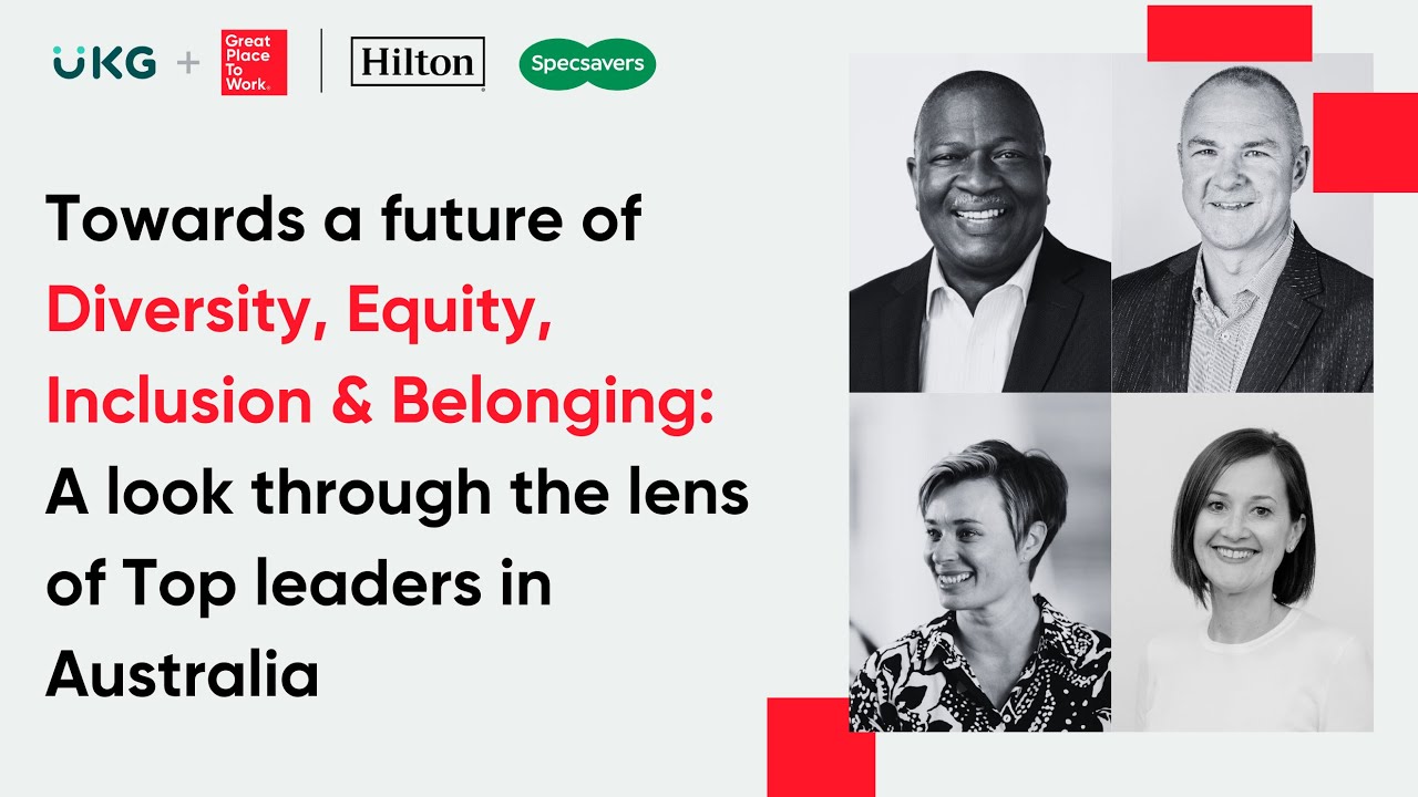 Webinar - Towards a future of DEI & B: A look through the lens of Top ...