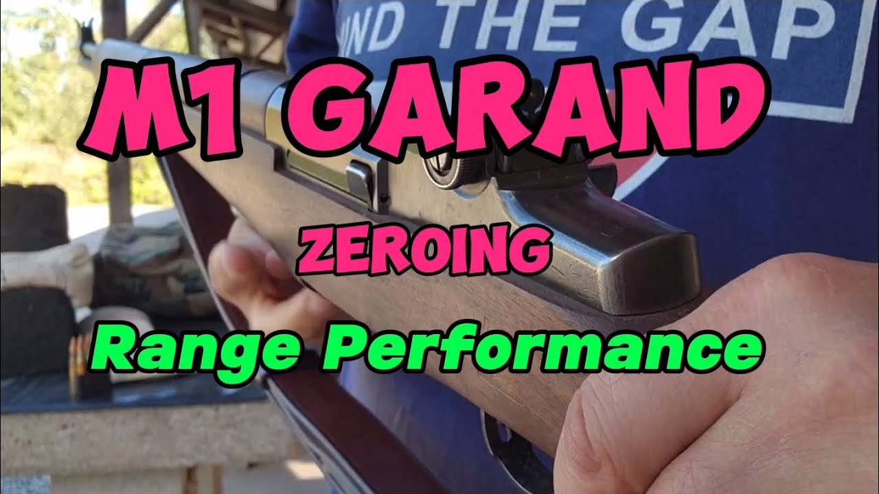 CMP M1 Garand sighting and operation - YouTube