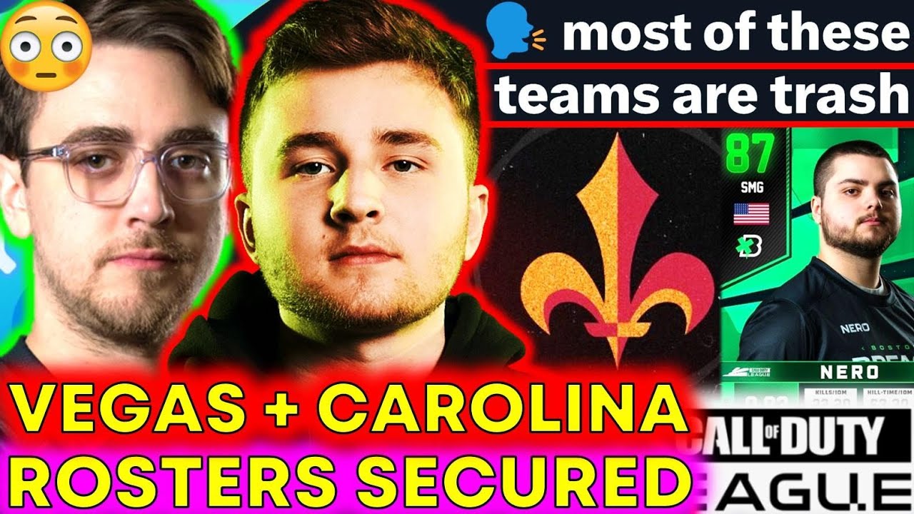 TJHaLy ROASTS CDL Rosters as Vegas Nero LEAKED?! 🌶️ - YouTube