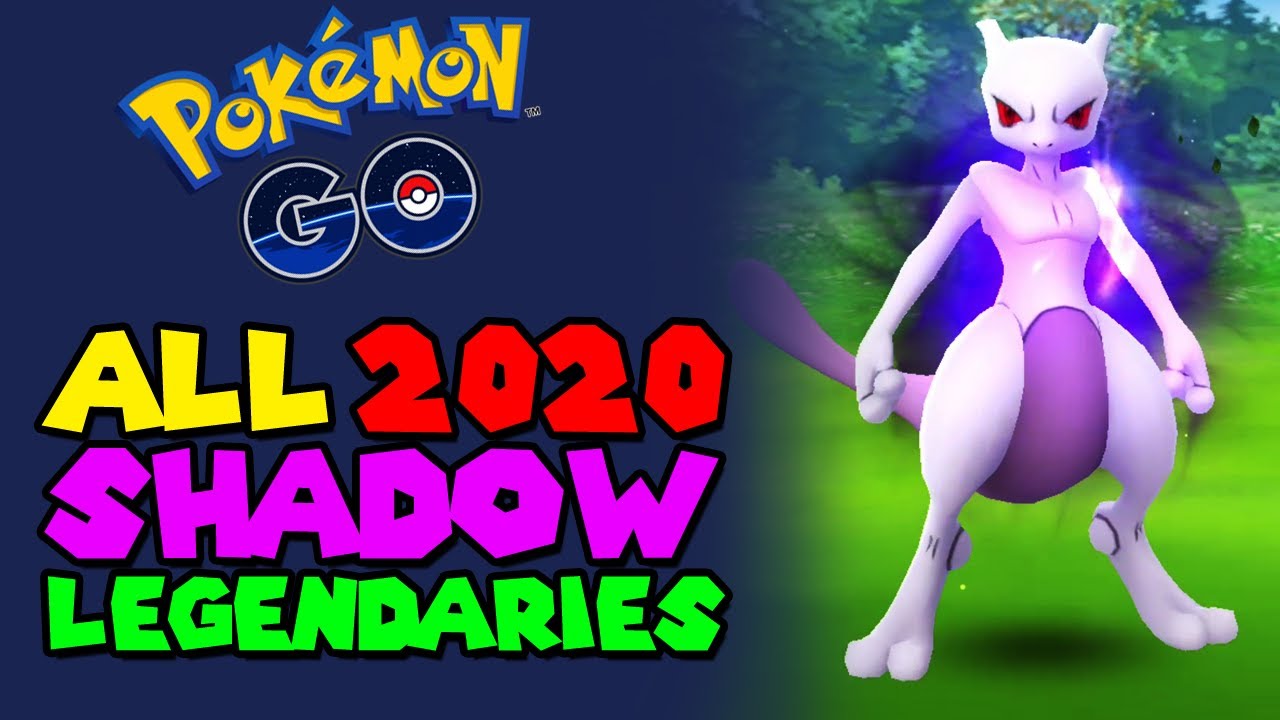 Shadow Legendary Pokemon