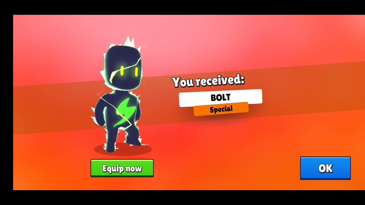 bolt skin 😁😁😁😁😁😁😆😃 - YouTube