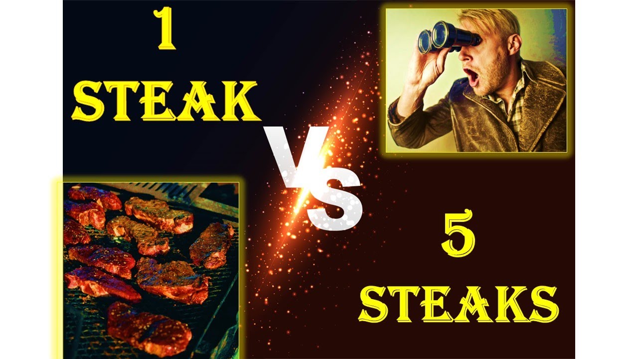 ~The RIBEYE steak FIGHTS against 5 other STEAKS ~ MIGHTY MEATS ~ PART 1 ...