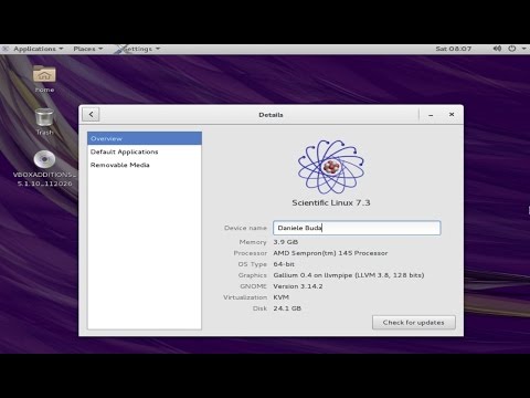 Scientific Linux 7.3 IceWM. Installation and Overview - YouTube