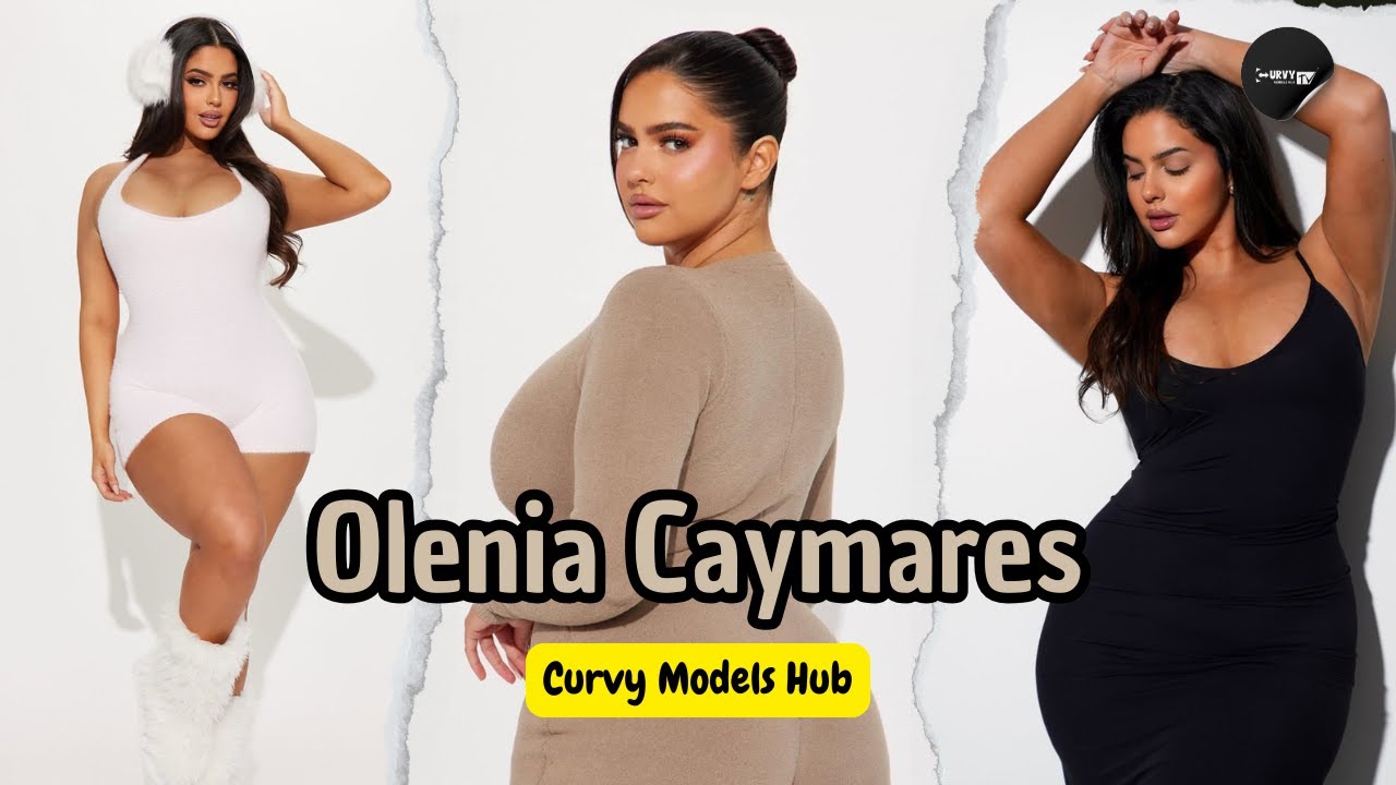 🔴 Olenia Caymares EXPOSED! The Glamorous Life of a Curvy Plus Size ...