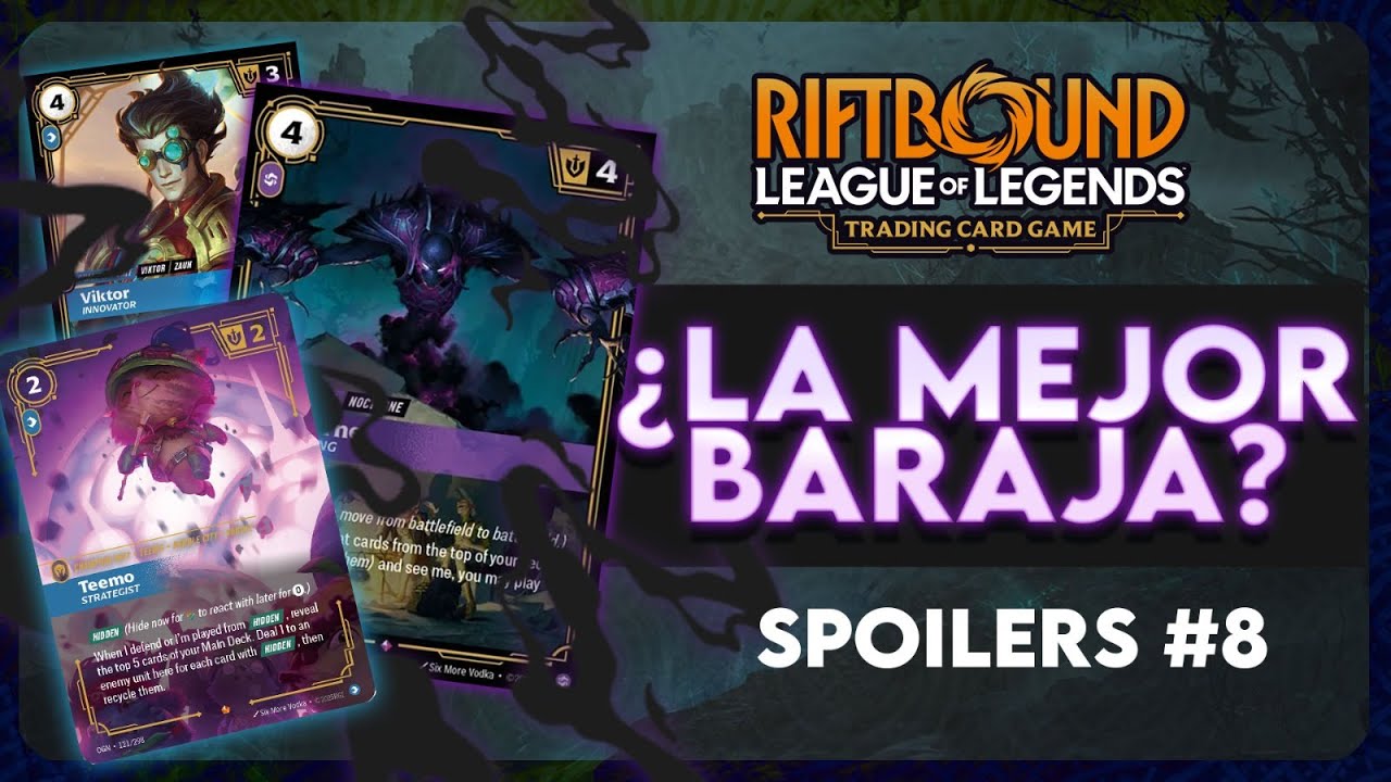 TEEMO va a ser LA BARAJA? RIFTBOUND League of Legends TCG - YouTube