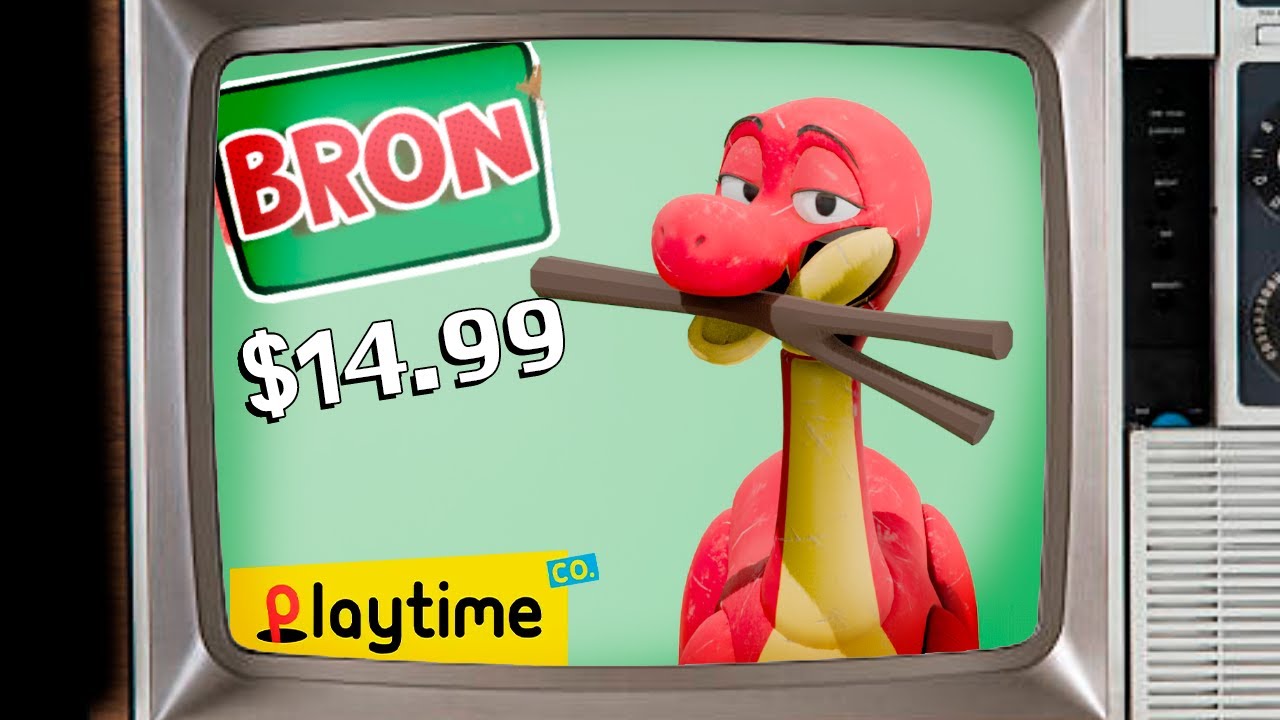 NEW BRON'S Jingle & Song VHS Commercial (Poppy Playtime: Chapter 5 ...