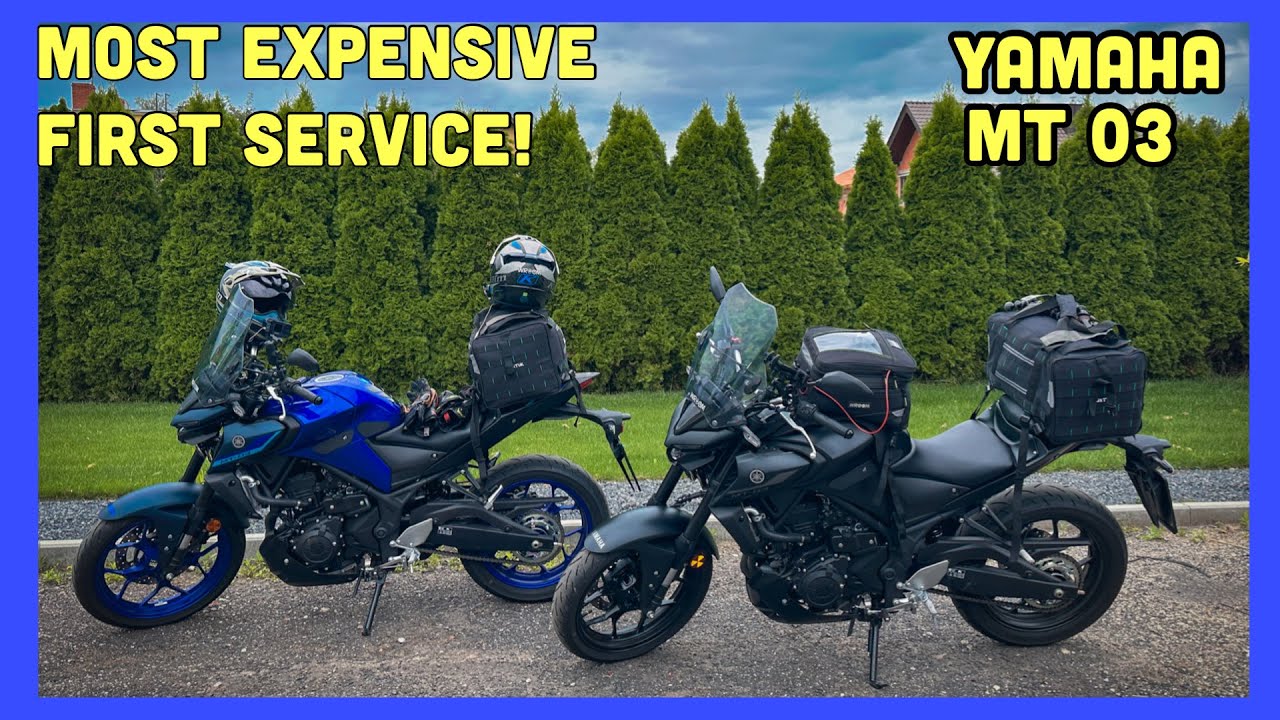 The most Expensive first servicing of 300 CC Bike | Yamaha MT 03 First ...
